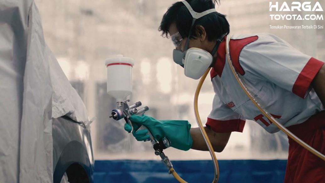 Siapa Bilang Biaya Bodi Repair di Bengkel Resmi Toyota Mahal?