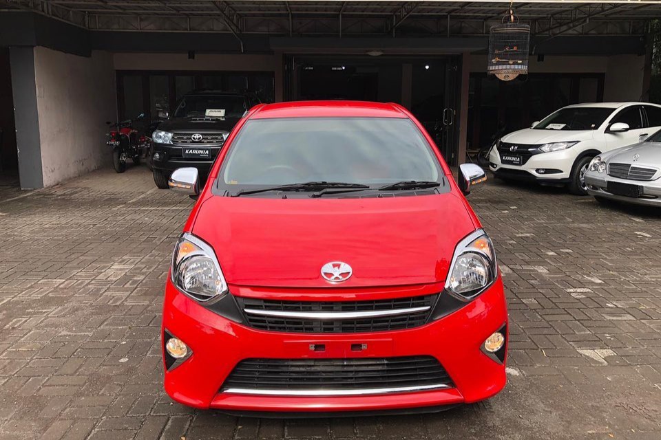 Toyota Agya G 10 Mt 2017 Merah 782629