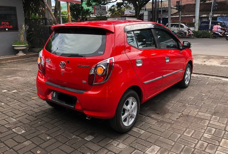 Toyota Agya G 10 Mt 2017 Merah 782629