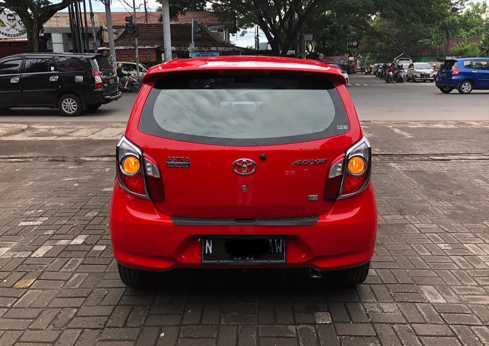 Toyota Agya G 10 Mt 2017 Merah 782629