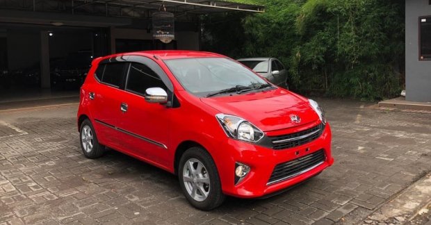 Toyota Agya G 10 Mt 2017 Merah 782629